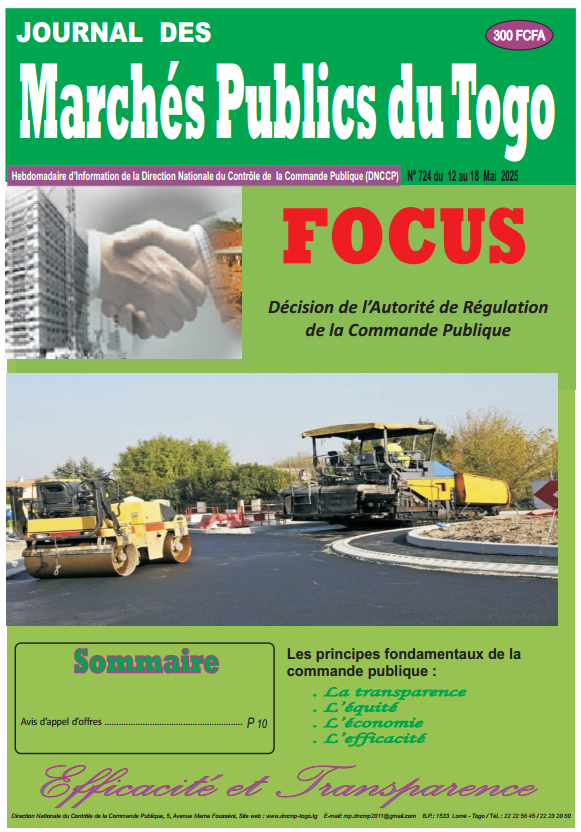 CHR SOKODE – DNCCP